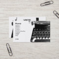 WRITER BUSINESS CARD | Zazzle