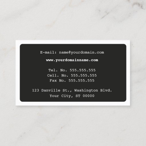 Writer / Editor / Authors Business Card | Zazzle