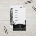 Writer Typewriter Business Card | Zazzle
