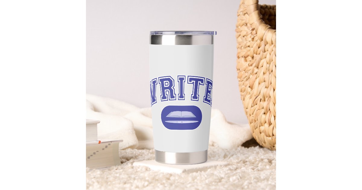 Writer University Style Epic Iconic Aesthetic Insulated Tumbler | Zazzle