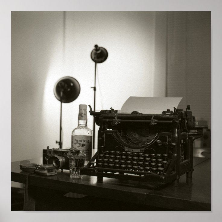 Writers Block Poster | Zazzle