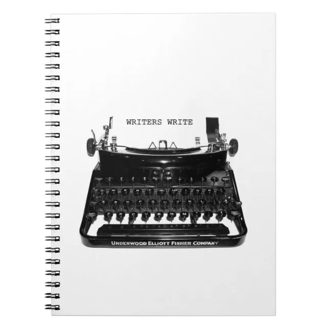 Writers Write Writer Author Novelist Notebook | Zazzle