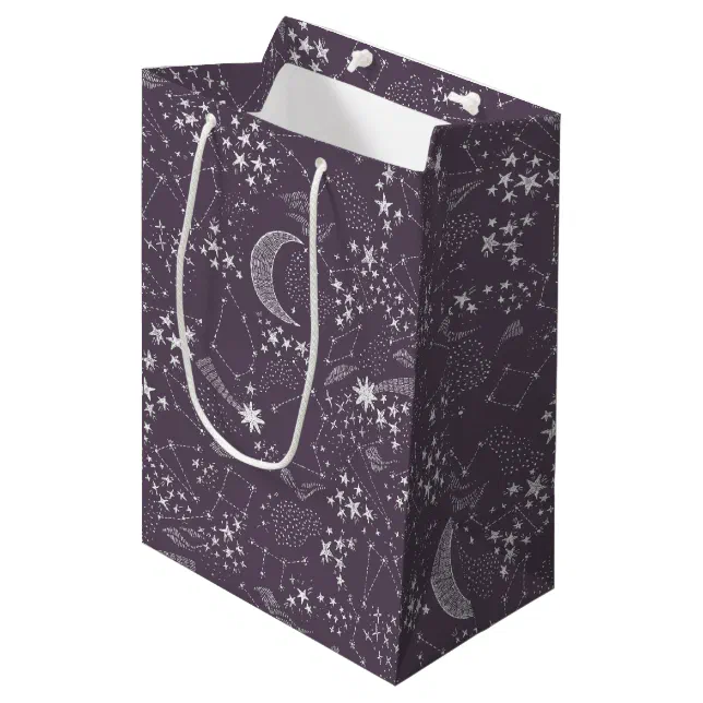 Written in the Stars Constellation Medium Gift Bag | Zazzle