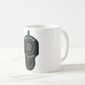 Wrong house - Gun barrel 2nd amendment mug | Zazzle