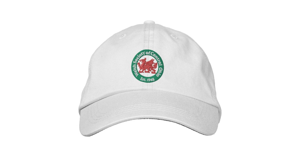 WSCO Logo Ball Cap - White | Zazzle