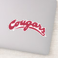WSU Cougars Logo Sticker | Zazzle