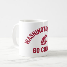 WSU | Go Cougs - Vintage Coffee Mug | Zazzle