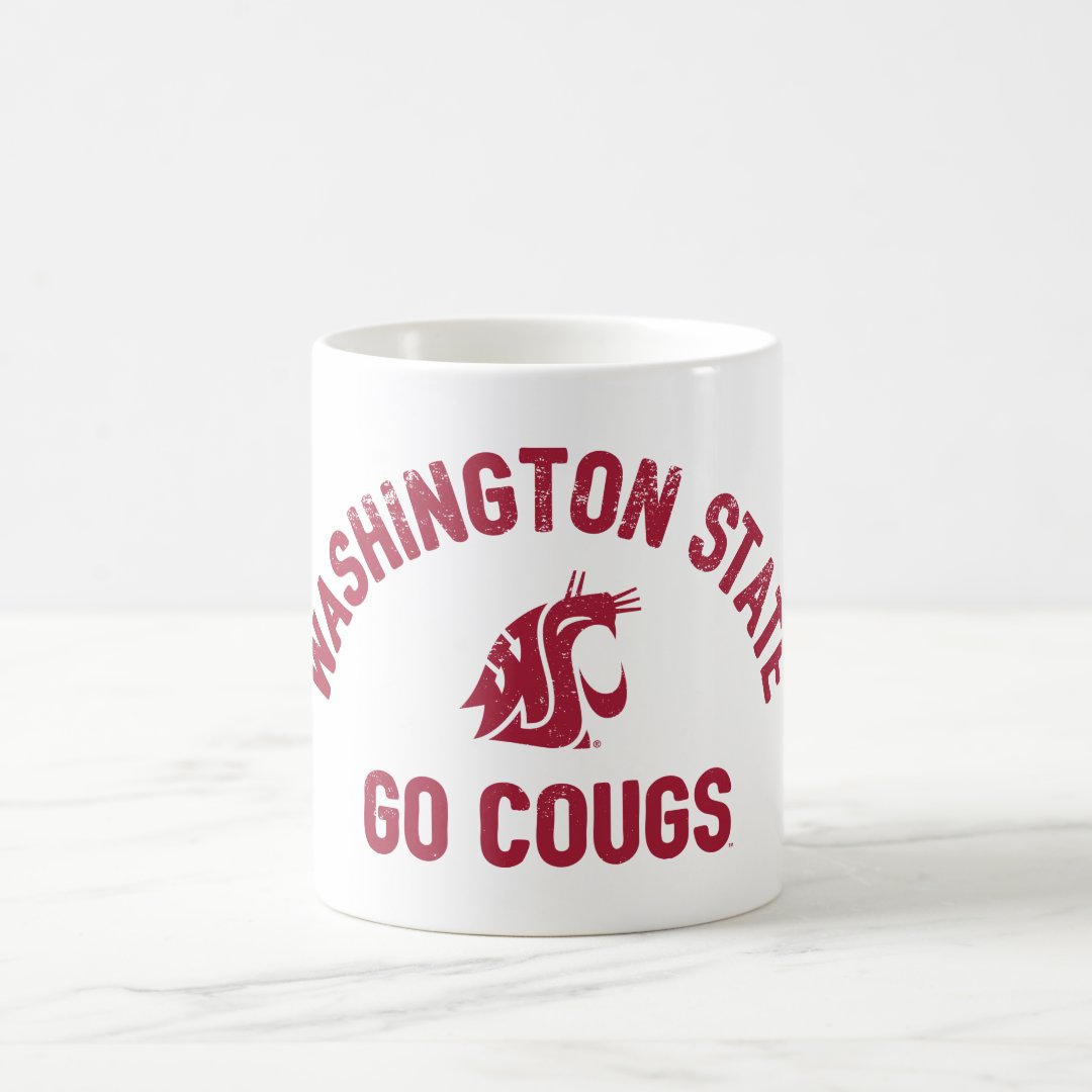WSU | Go Cougs - Vintage Coffee Mug | Zazzle