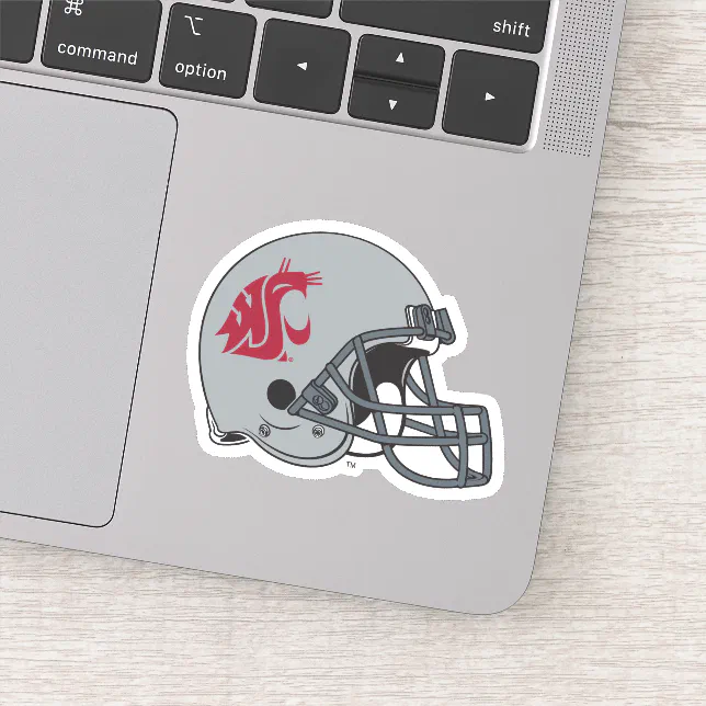 WSU Helmet Sticker | Zazzle