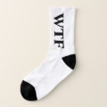 WTF With The Family Socks | Zazzle