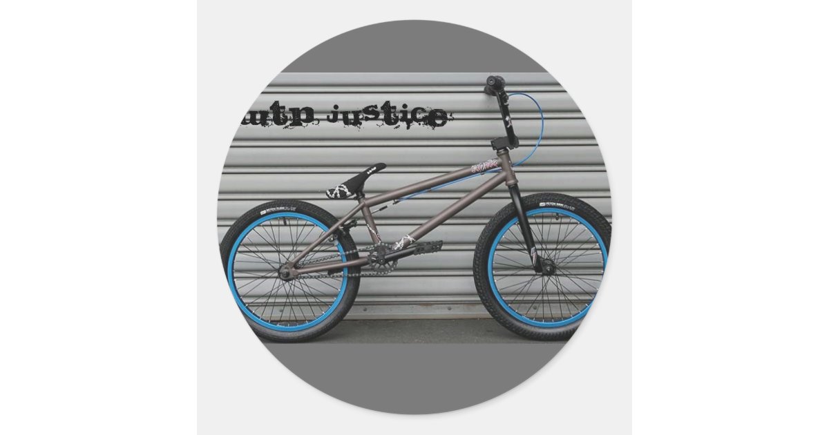 wtp_justice_10_grey, WTP JUSTICE Classic Round Sticker | Zazzle