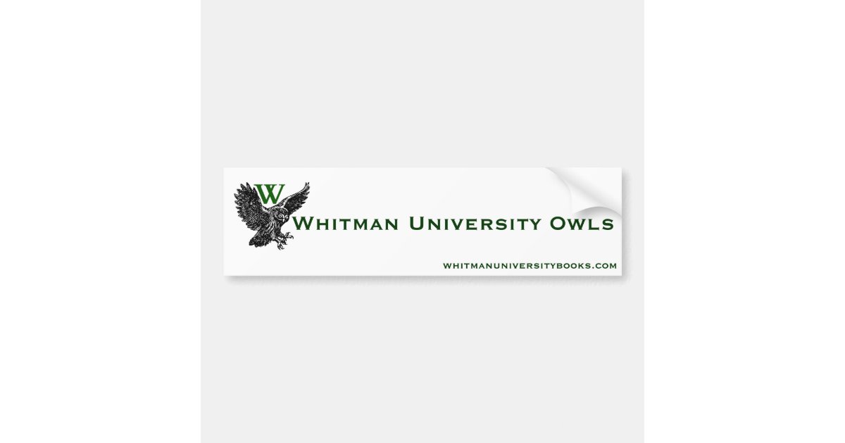 WU Bumper Sticker | Zazzle