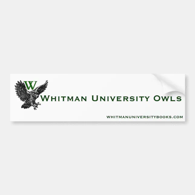 WU Bumper Sticker | Zazzle