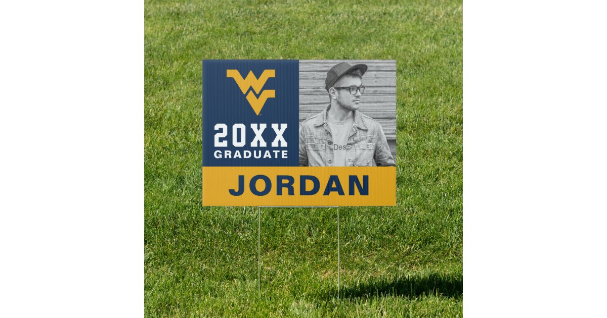 WVU Graduate - Photo Sign | Zazzle