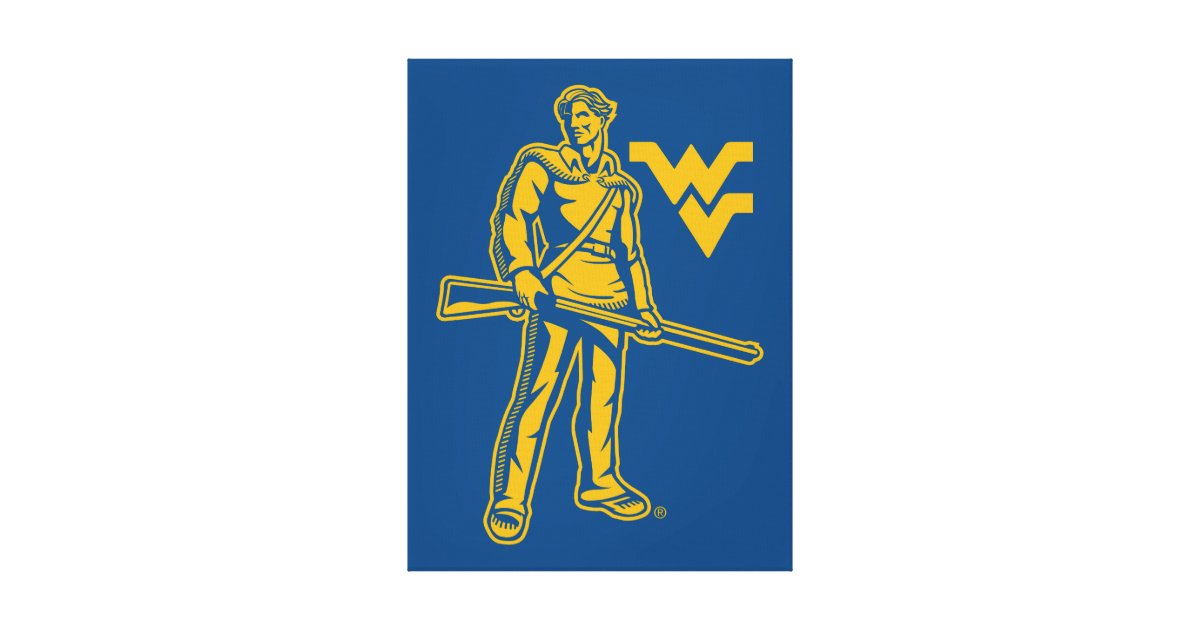 WVU Mountaineer Canvas Print | Zazzle