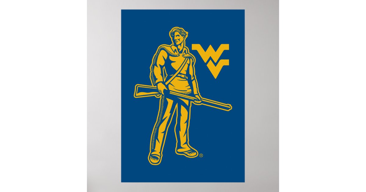 WVU Mountaineer Poster | Zazzle