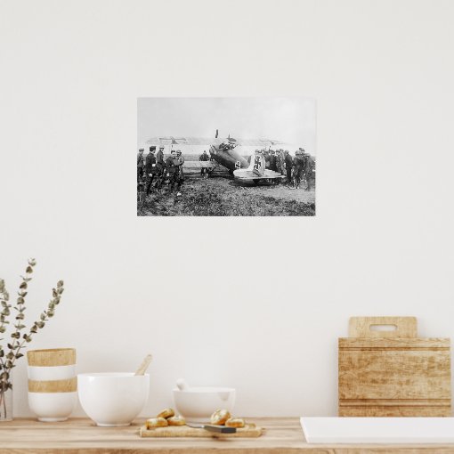 WW1 German Fighter Plane, 1910s Poster | Zazzle