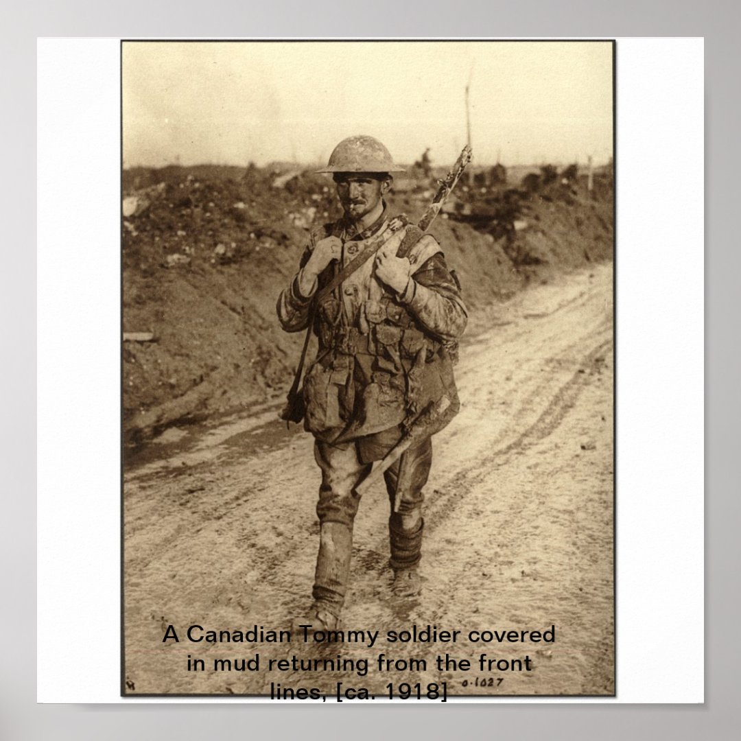 WW1 Soldier Poster | Zazzle