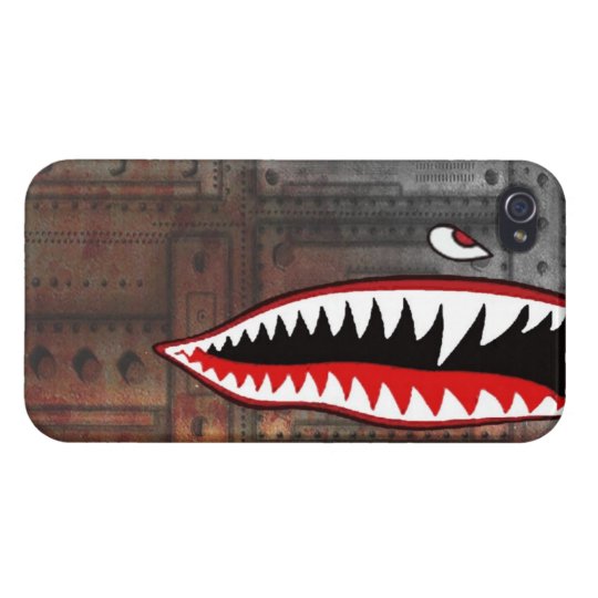 WW2 bomber shark teeth world war plane jet sea coo iPhone Case | Zazzle.com