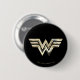 WW84 | Golden Wonder Woman Logo Button | Zazzle