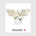 WW84 | Golden Wonder Woman Logo Sticker | Zazzle