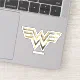 WW84 | Golden Wonder Woman Logo Sticker | Zazzle