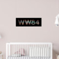 WW84 | TV Static Logo Poster | Zazzle