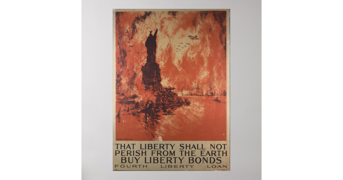 WWI Liberty Bonds Poster | Zazzle