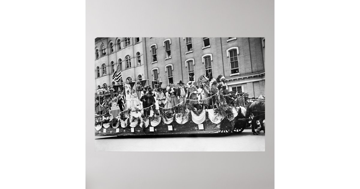 WWI Preparedness Parade, 1916 Poster | Zazzle