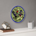 WWII EOD Rabbit Large Clock | Zazzle