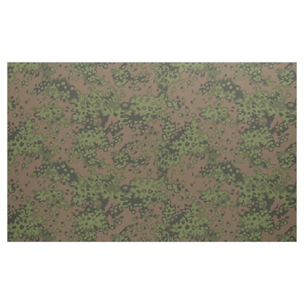 WWII German Eichenlaubmuster fall Camouflage Fabric | Zazzle