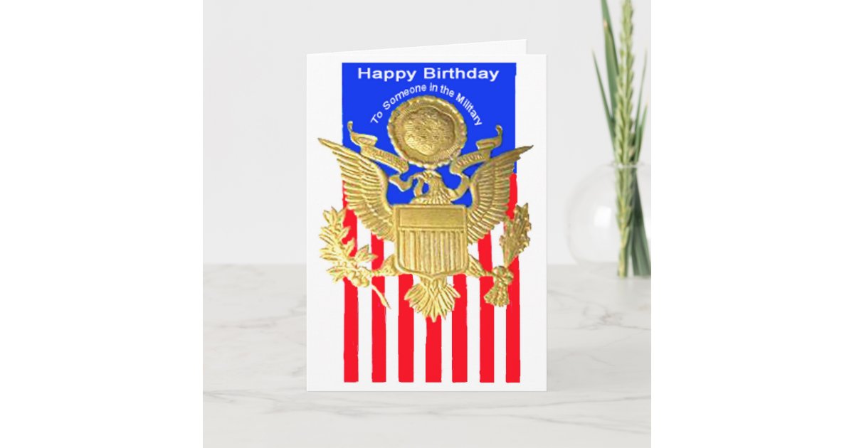 WWII Military Birthday Card | Zazzle