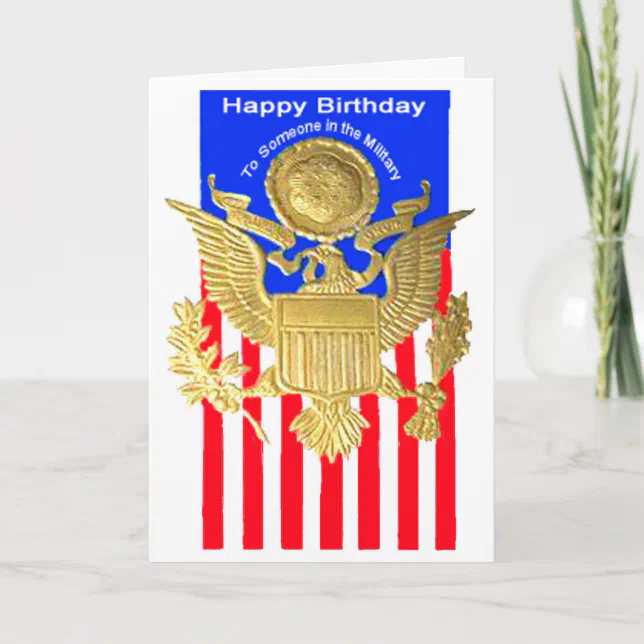 WWII Military Birthday Card | Zazzle