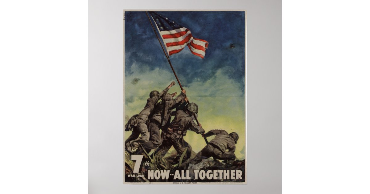 WWII Now All Together Poster | Zazzle