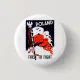 WWII Poland, First to Fight Poster Pinback Button | Zazzle