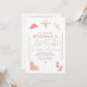 WYNONA Blush Pink Last Rodeo Cowgirl Bachelorette Invitation | Zazzle