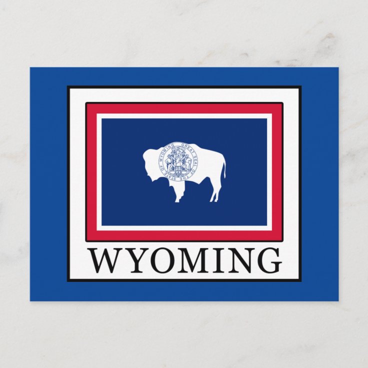 Wyoming Postcard | Zazzle