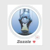 X-Men | Professor Xavier Using Cerebro Sticker | Zazzle