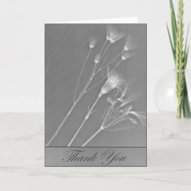 X-ray art thank you card | Zazzle