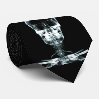X-Ray Skeleton - Halloween - Radiology - Doctors Tie | Zazzle