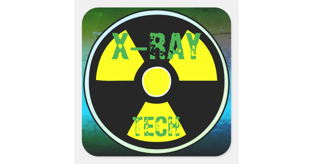 X-RAY TECH Sticker | Zazzle