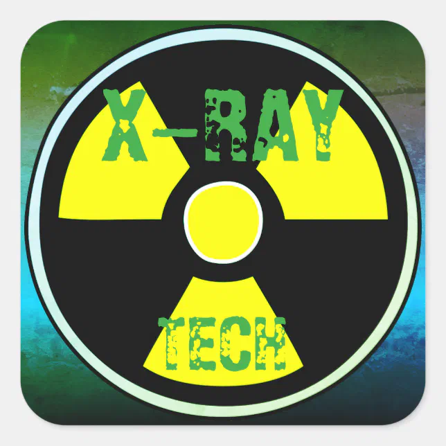 X-RAY TECH Sticker | Zazzle