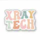 X-ray Tech, Xray Technologist Grad Gift Sticker | Zazzle