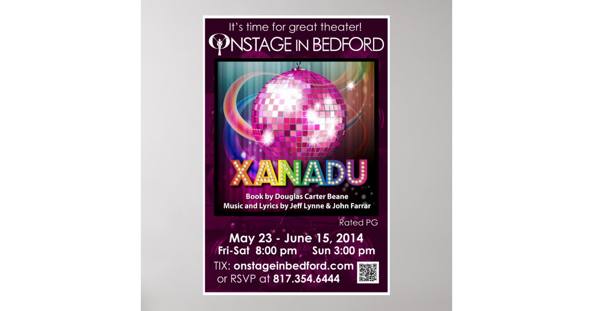 XANADU Poster | Zazzle
