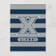 Xavier University Alumni Stripes Invitation Postcard | Zazzle