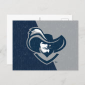 Xavier University Color Block Distressed Invitation Postcard | Zazzle