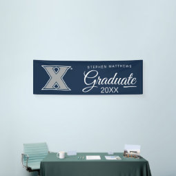 Xavier University | Graduation Banner | Zazzle