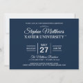Xavier University | Graduation Invitation | Zazzle