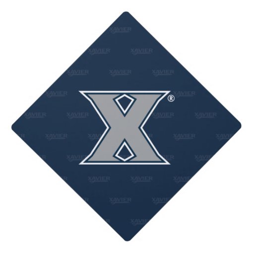 Xavier University Logo Watermark Graduation Cap Topper | Zazzle
