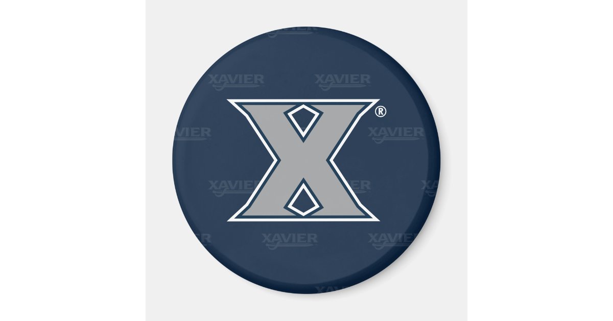 Xavier University Logo Watermark Magnet | Zazzle